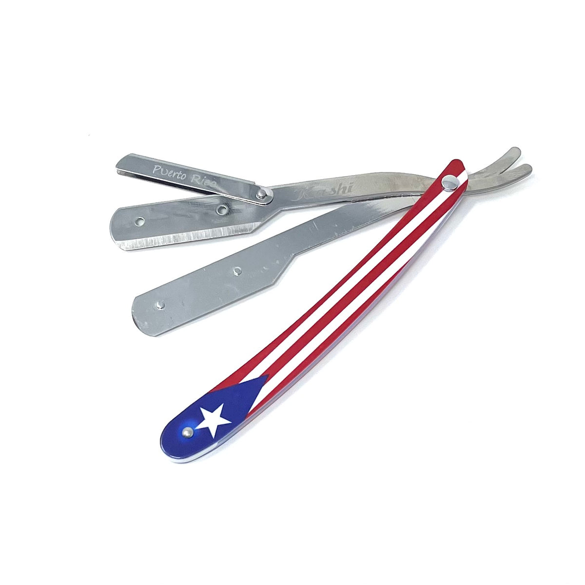 Razor Blade Holder with Puerto Rico Flag Design – Absolute Barber Supply